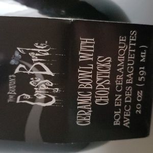 Disney | Dining | Corpse Bride Noodle Ramen Bowl Ceramic W Chopsticks ...